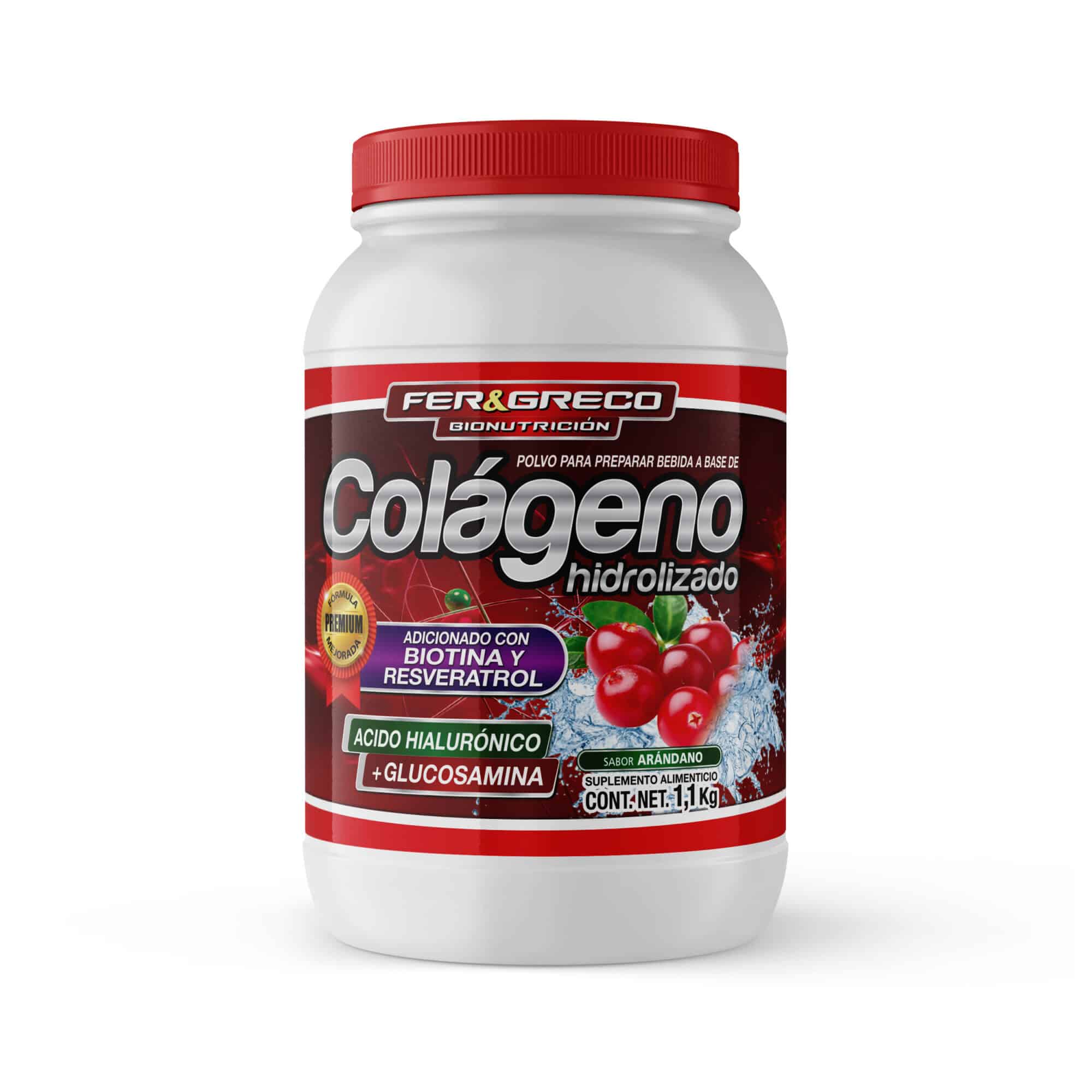 Paquete de 4 Colágenos Hidrolizados Fer & Greco - Colágenos MX