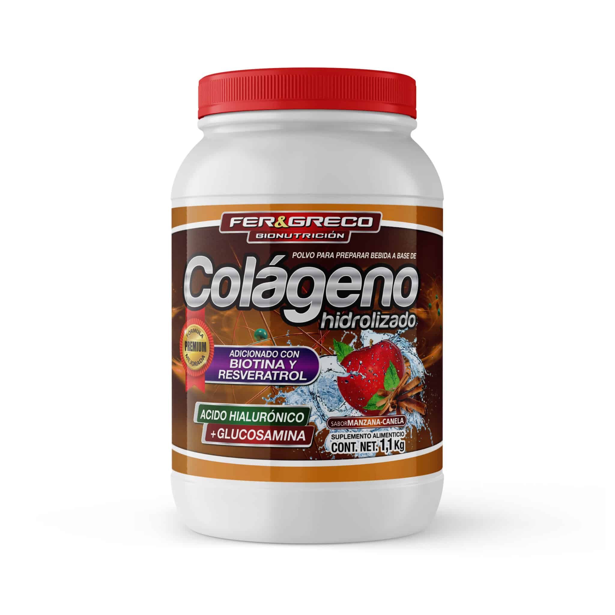 Paquete de 4 Colágenos Hidrolizados Fer & Greco - Colágenos MX